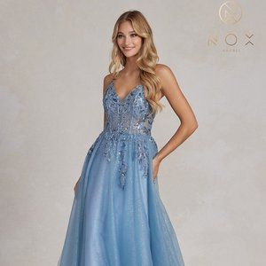 Nox | Dresses | New Long Off The Shoulder Aline Sleeveless Dress With ...